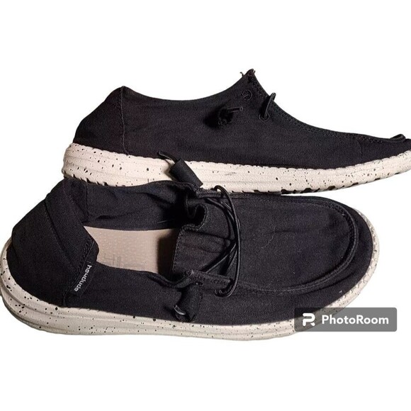 Hey Dude | Shoes | Hey Dude Black Wendy Size 8 Comfort Washable | Poshmark